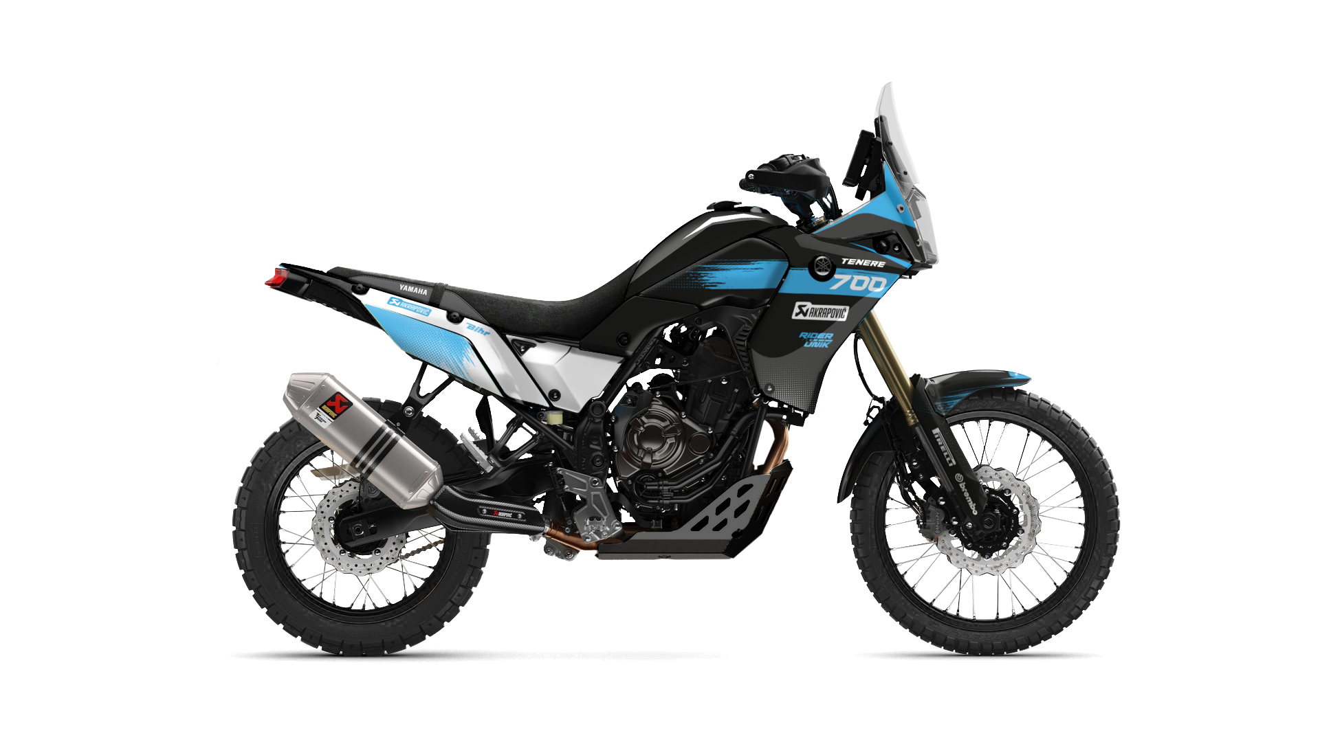 KIT DECO YAMAHA 700 TENERE BRUSH KIT DECO YAMAHA 700 TENERE BRUSH